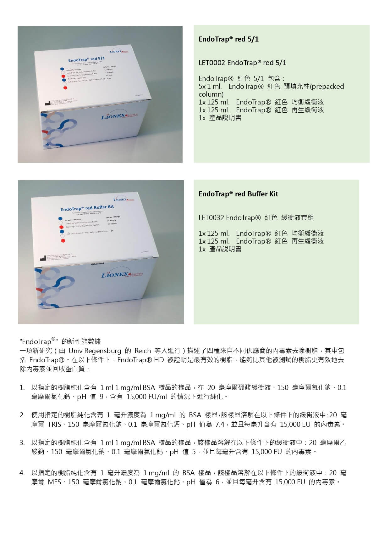 德國EndoTrap內毒素去除產品 - 快篩.抗病毒.提升免疫.緩解痠疼